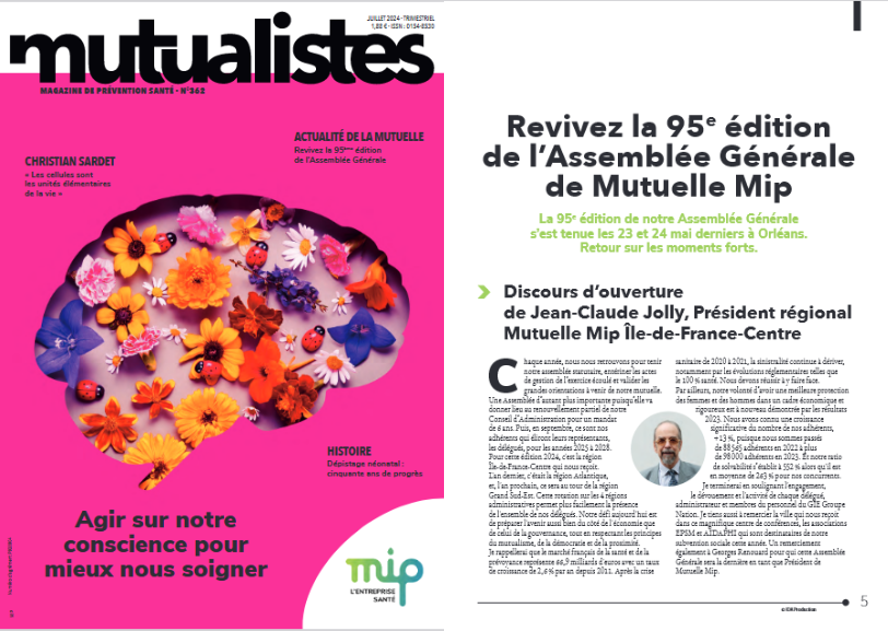 Votre journal trimestriel ‘'Mutualistes’' est disponible | GIE - Groupe ...